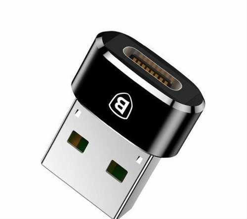 Переходник Baseus USB Type-C - USB (caaotg-01)