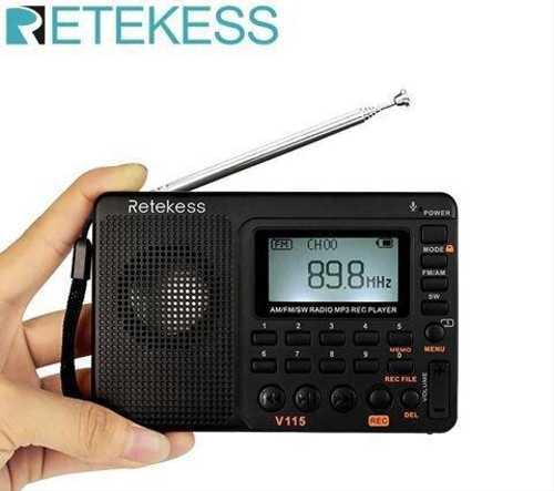 Всеволновый радиоприемник Retekess V-115