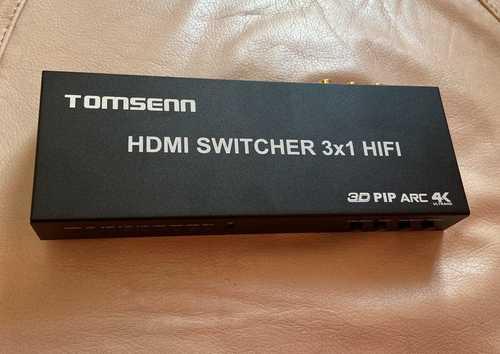 Видео и аудио переключатель hdmi (Video Switch)