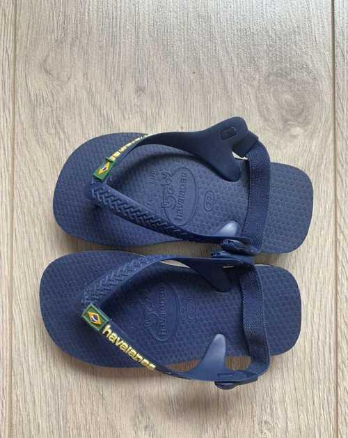 Сланцы (шлёпанцы) Havaianas синие