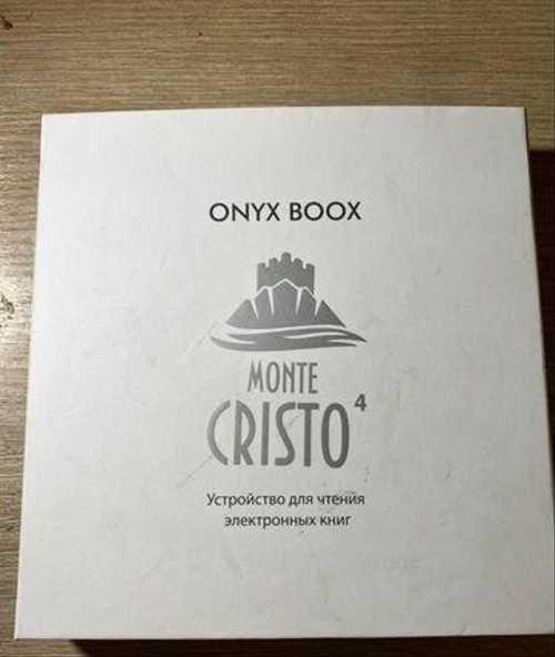 Электронная книга onyx boox monte cristo 4