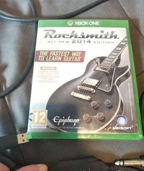 Rocksmith 2014 + кабель Xbox one