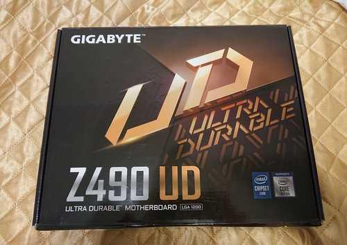 Комплект Intel 10600k Core i5 + Gigabyte Z490 UD