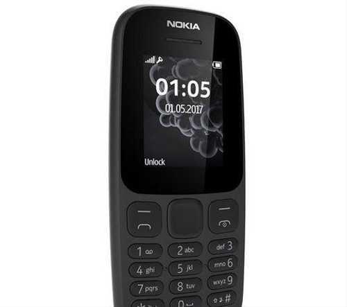 Мобильный телефон Nokia 105 Black