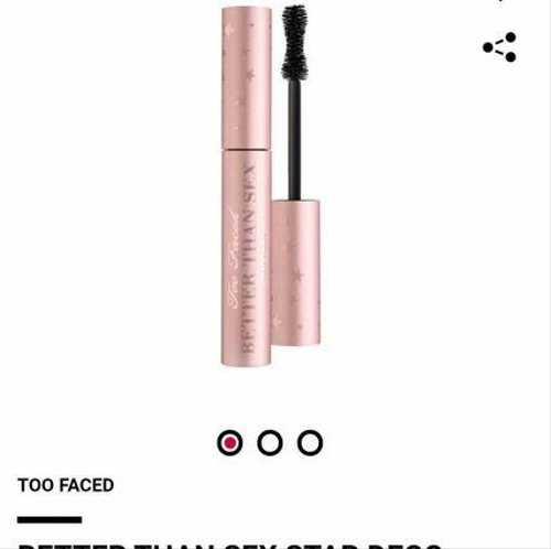 Тушь Too faced