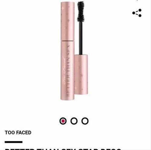 Тушь Too faced