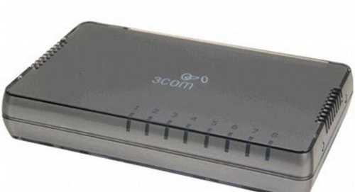 Коммутатор 3Com gigabit switch 8 портов