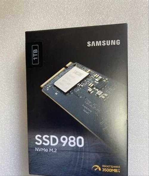 1000 гб SSD M.2 накопитель Samsung 980 (MZ-V8V1T0B