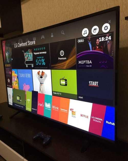 Телевизор LG55” 4K Smart tv WiFi