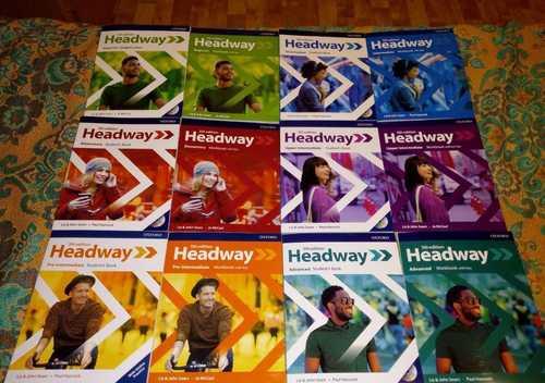 Headway 5 издание Учебник, Тетрадь + диск