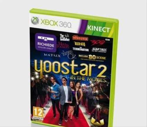Kinect yoostar 2 IN THE movies xbox360