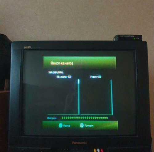 Телевизор Panasonic + приставка