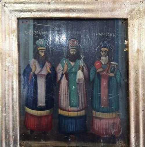Икона Три святителя