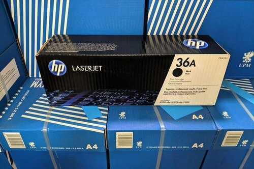 Картридж лазерный HP CB436A