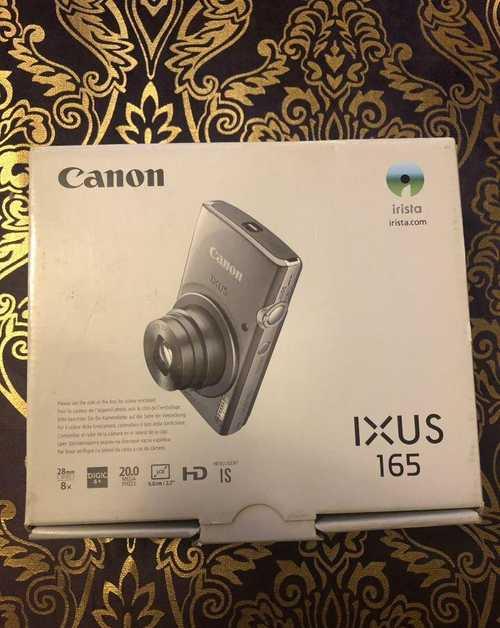 Новый фотоаппарат Canon ixus 165