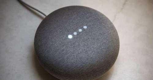 Умная колонка Google home mini