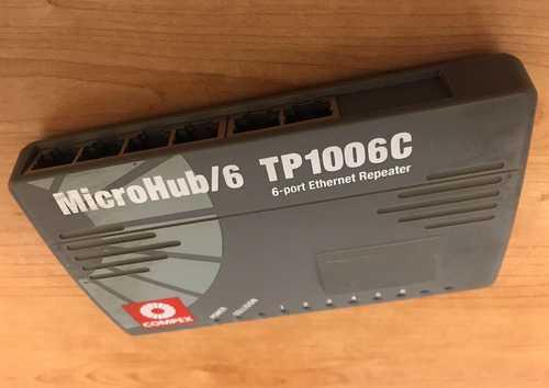 Ethernet hub Compex MicroHub/6 TP1006C