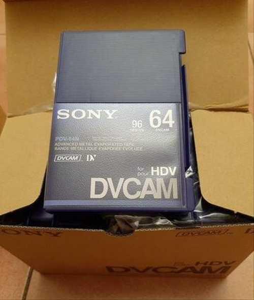 Dvcam Sony кассеты 64 и mimi DV 60