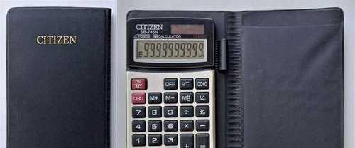 Калькуляторы Citizen и Pegaso