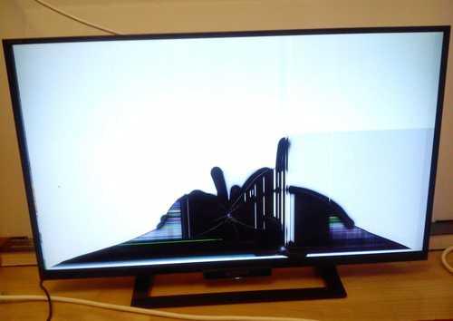 Телевизор SmartTV sony KDL-32W503A разбит
