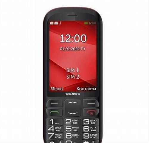 Сотовый телефон Texet TM-B409 3.5" Black