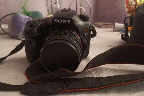 Фотоаппарат sony a65 (пробег примерно 50к)