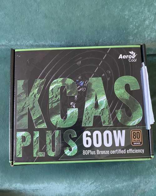 Блок питания Aerocool kcas plus 600W kcas-600 plus