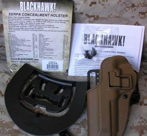 Кобура Blackhawk для Beretta 92/95 для левши в тан