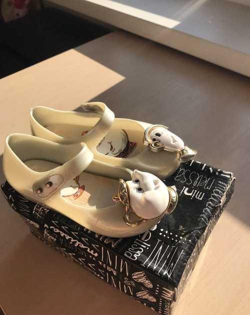 Босоножки туфельки Мини Мелисса Mini Melissa белые