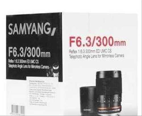 Объектив Samyang 300mm F6.3 ED UMC CS Reflex Mirro