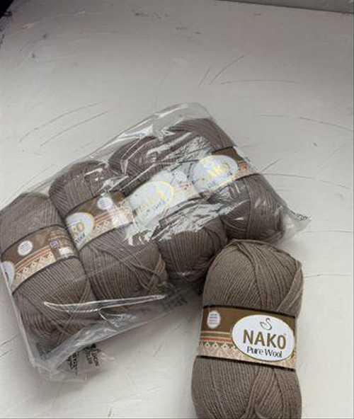 Пряжа nako pure wool