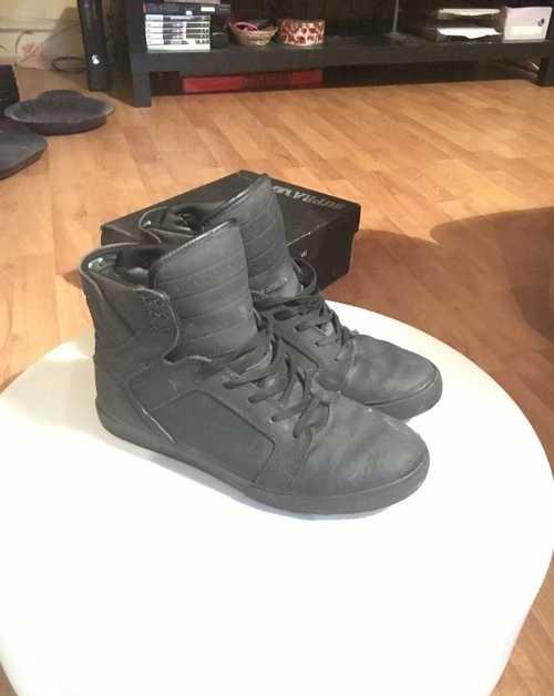 Кеды Supra Skytop black tuf оригинал
