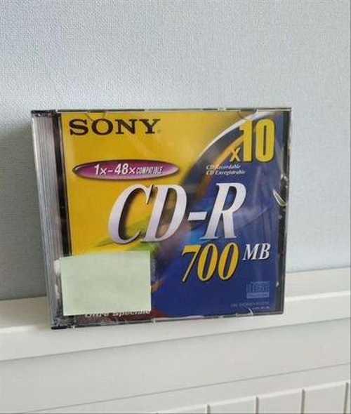 Диски Sony cd-r 700 mb