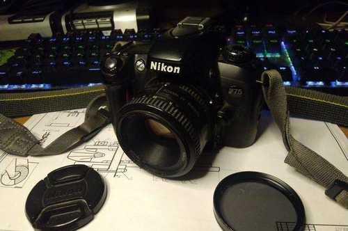 Nikon F75 + AF Nikkor 50mm 1.8D
