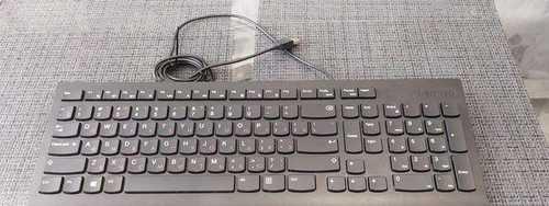 Клавиатура "Lenovo SK-8823 Slim Black Wired USB"