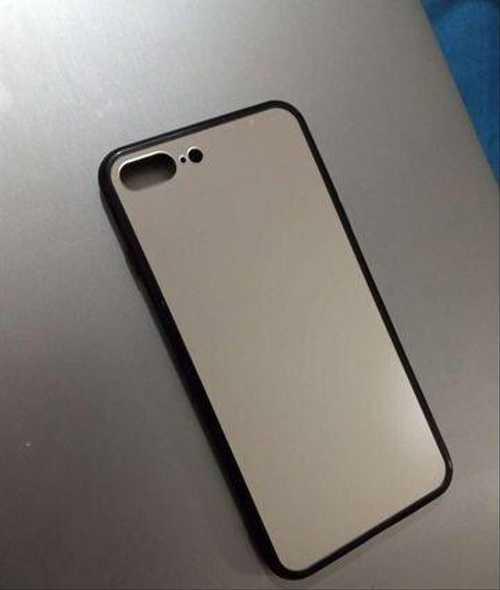 Чехол на iPhone 8+ (новый, зеркальный)