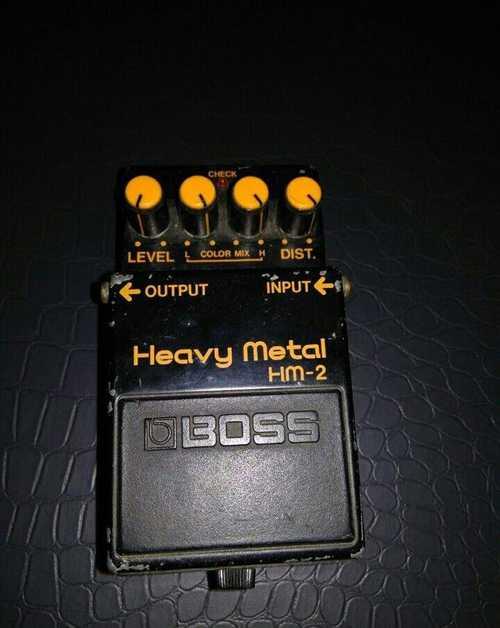Гитарная педаль Boss HM-2 made in Japan