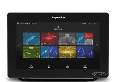 Raymarine axiom 9 RV рыболовный эхолот-картплоттер