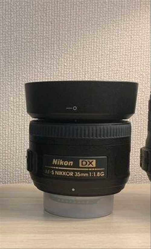 Объектив Nikkor af-s 35 mm 1.8G