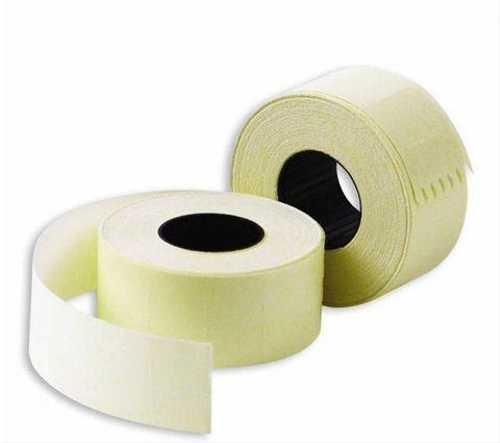 Этикет-лента прямоугольная белая 26х16 мм стандарт