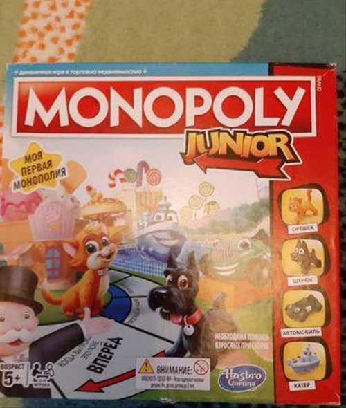 Монополия Junior Hasbro