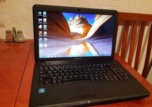 Быстрый и надежный ноутбук Lenovo g550 2 core 4 Gb