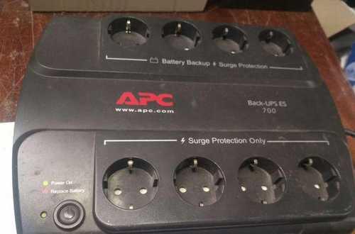 Ибп apc back ups es 700 пищит