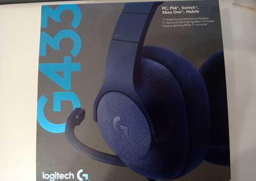 Наушник g433 logitech