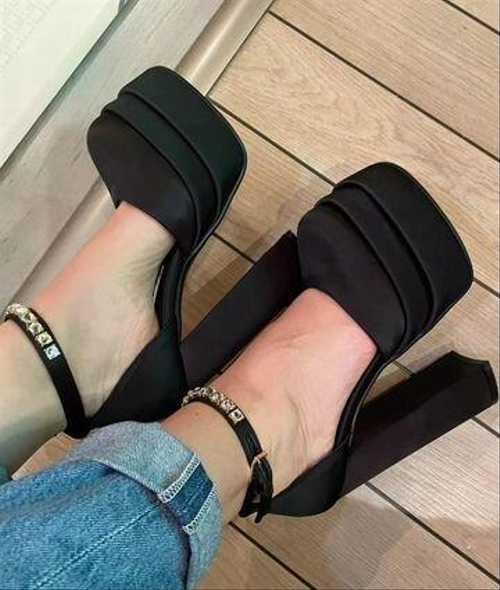 Туфли женские черные 37 размер в стиле Bratz