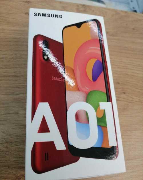 Смартфон новый SAMSUNG а01