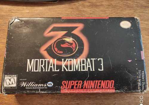 Mortal Kombat 3 для snes