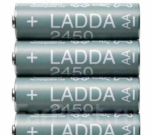 Аккумуляторы AA IKEA Ladda Ni-Mh 2450