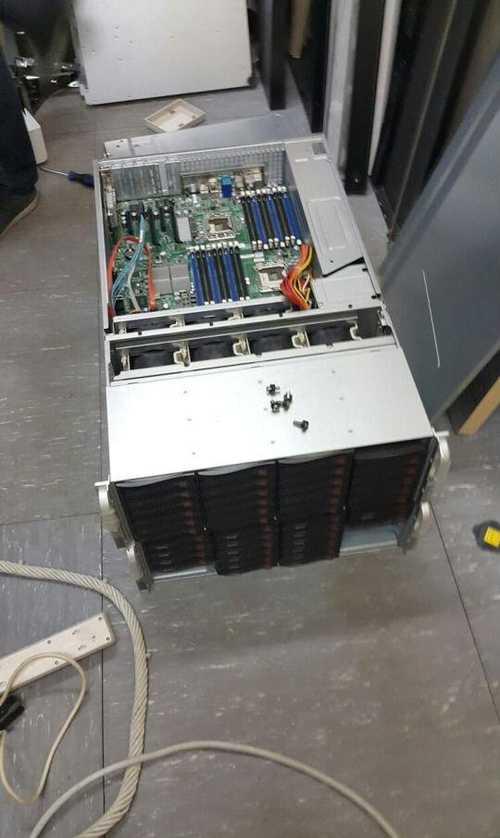 Продам блейд-шасси supermicro