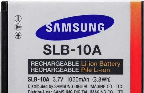 Аккумулятор для камеры Samsung SLB-10A